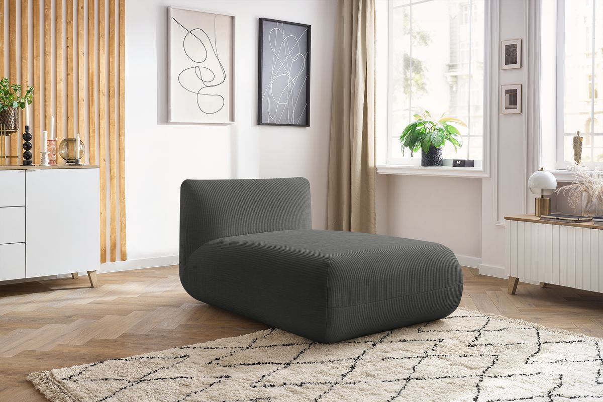 Méridienne sans accoudoir pour canapé modulable LECOMTE | BOBOCHIC®